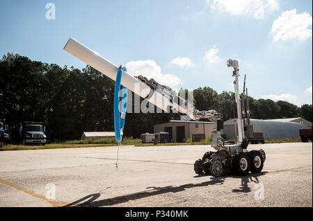remotely controlled military engineer robot on EUROPOLTECH 2011 Stock ...