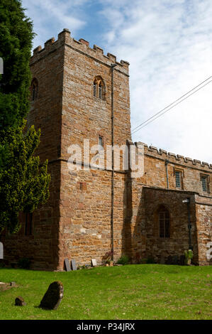 All Saints Church, Lilbourne, Northamptonshire, England, UK Stock Photo ...