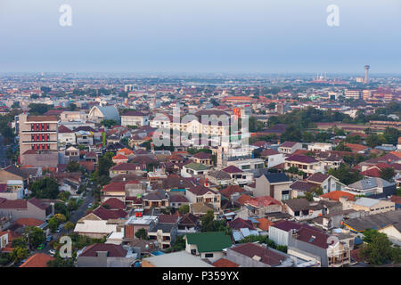 Aerial view of downtown Semarang, Indonesia Stock Photo - Alamy