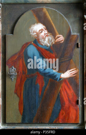 Church of Saint Andrew the Apostle. Virgin Mary, Mater Dolorosa Stock ...