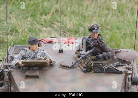 German remote controlled tank Stock Photo - Alamy