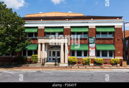 Hickory, NC, North Carolina, Downtown, pedestrian street Stock Photo ...