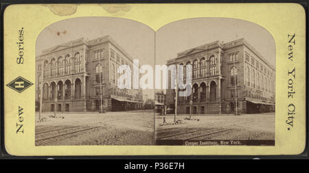 Cooper Institute, New York, from Robert N. Dennis collection of ...