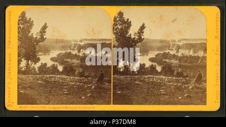 Fort Snelling, at junction of the Mississippi and Minnesota, by Whitney ...