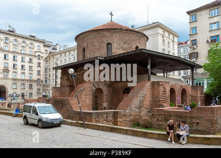 The Church of St George (the rotunda), considered the oldest building in Sofia, the capital of ...