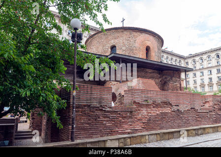 The Church of St George (the rotunda), considered the oldest building in Sofia, the capital of ...