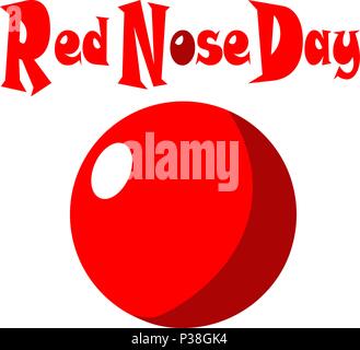 Clown Red Nose Day Banner Stock Vector Image & Art - Alamy