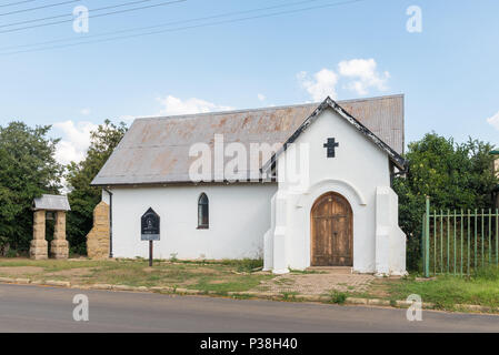WEPENER, SOUTH AFRICA - APRIL 1, 2018: A street scene, with businesses ...