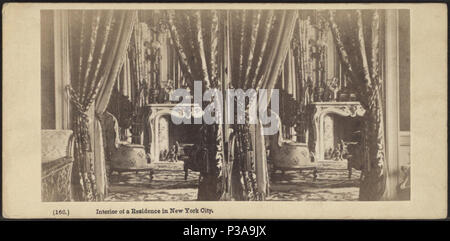 Interior of a Residence., 1860?-1925, New York (State), New York (N.Y ...