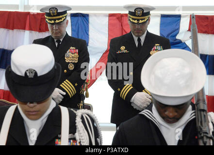 Destroyer Squadron (DESRON) 2 held a change of command ceremony aboard ...