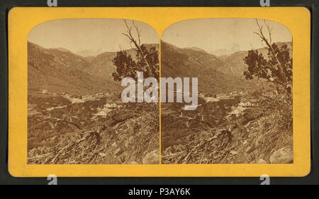 183 Manitou, Colorado. Pike's Peak in the distance, 14,336 feet high ...