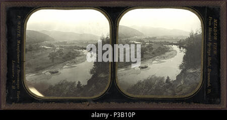 Meadow view from Mineral Springs Hotel, Brunswick, VT, by White ...