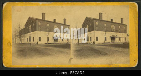 Old Capitol Prison., Wakely, G. D., 1865, Washington (D.C Stock Photo ...