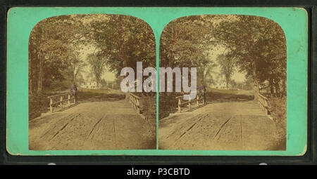 223 On the Road to Artist's Falls, from Robert N. Dennis collection of ...