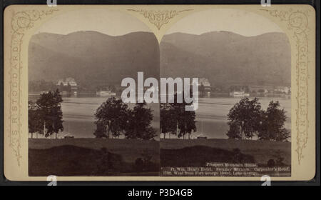 Fort George House from Fort Wm Henry Hotel, by Stoddard, Seneca Ray ...