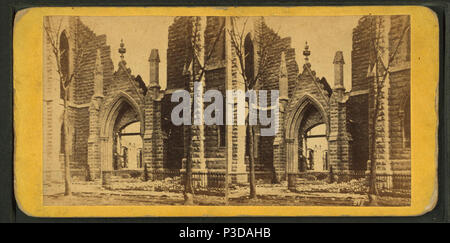 Ruins of Chicago - Unity Church, from Robert N Dennis collection of ...