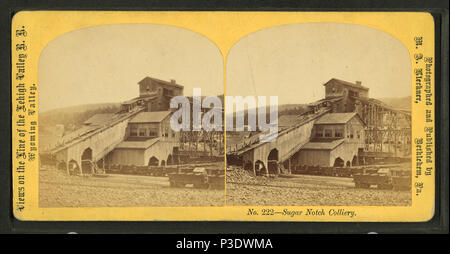Sugar Notch colliery, by M A Kleckner Stock Photo - Alamy