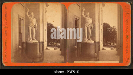 Statue of Ethan Allen, at Capitol, by C. H. Freeman Stock Photo - Alamy