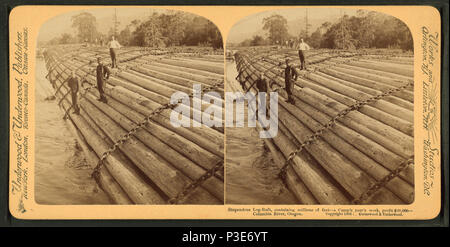 289 Stupendous Log-raft, containing millions of feet. Columbia River ...