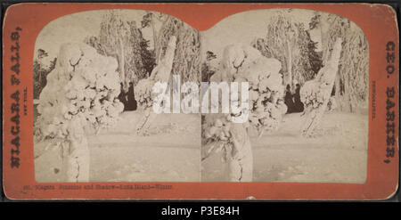 Sunshine and shadow, Luna Island, Niagara, by Barker, George, 1844-1894 ...