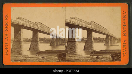 The Newport and Cincinnati bridge (general view -- west), by E & HT ...