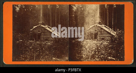 The home of the trapper by A. L. Hinds.; The home of the trapper Stock ...