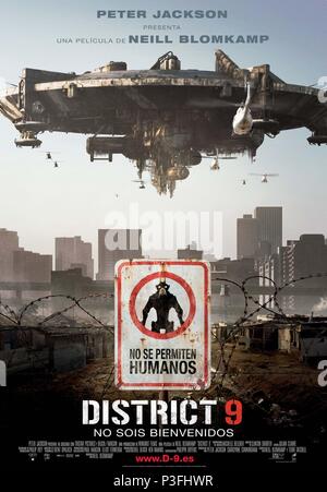 District 9 Year : 2009 Director : Neill Blomkamp Stock Photo - Alamy