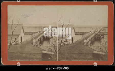 329 Toll Bridge at Red Bank, N.J, from Robert N. Dennis collection of ...