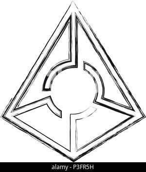 cryptocurrency augur symbol isolated icon Stock Vector Image & Art - Alamy