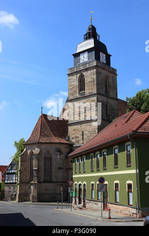 Church of the Holy Trinity at Eisfeld, a town and a municipality in the ...