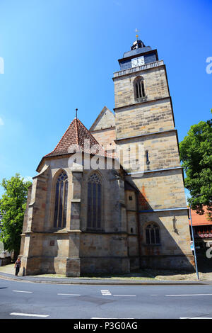 Church of the Holy Trinity at Eisfeld, a town and a municipality in the ...