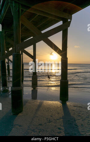 Redington Beach, Florida, USA, Tuesday, 03/10/2017, View, Sunset, Beach ...
