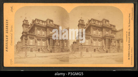 This stereoscopic view of the Union League Club Building, from the ...