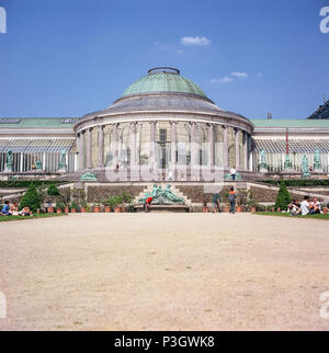 Le Botanique greenhouse, Botanical Gardens, Brussels, Belgium, Europe ...