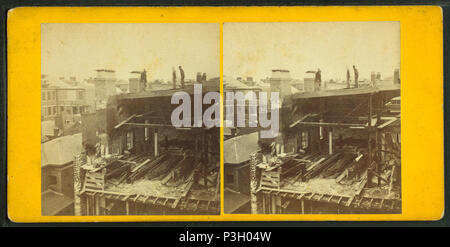 Building site with house under construction - Fresh brickwork Stock ...