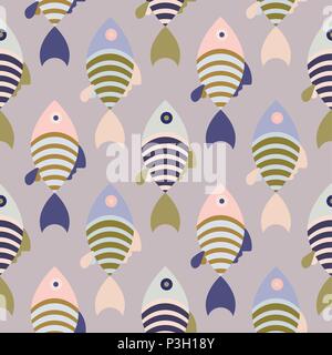 striped fish icon Stock Vector Image & Art - Alamy