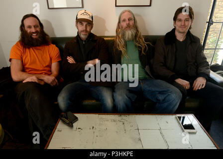 Reef who are rehearsing in Bruton, Somerset after announcing a new tour ...