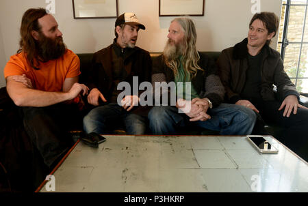 Reef who are rehearsing in Bruton, Somerset after announcing a new tour ...