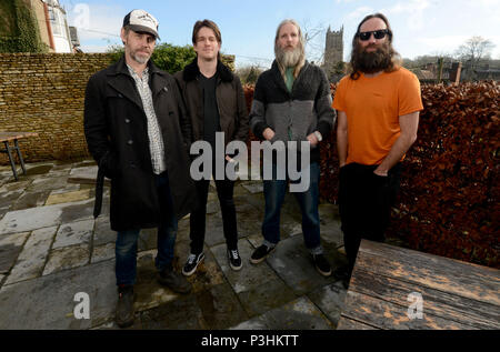 Reef who are rehearsing in Bruton, Somerset after announcing a new tour ...