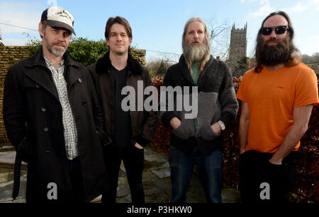 Reef who are rehearsing in Bruton, Somerset after announcing a new tour ...