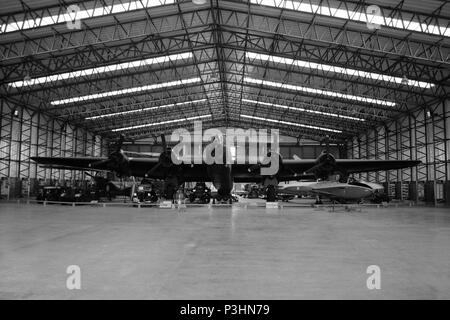 Handley Page Halifax WW2 bomber - Friday 13th Stock Photo - Alamy