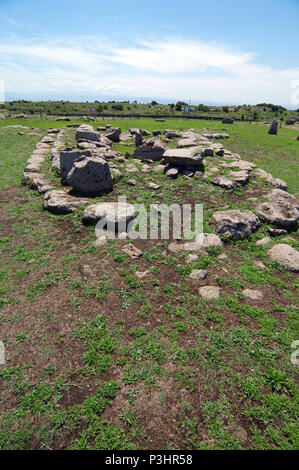 Macomer, Sardinia. Tamuli archeological area Stock Photo - Alamy