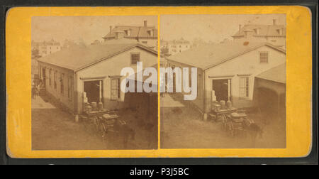 View of A& W Sprague's Store, by Manchester Bros Stock Photo - Alamy