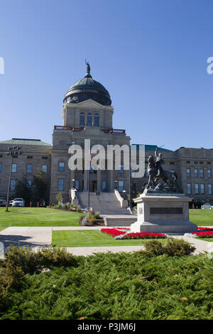 The State Capitol of Montana in Helena.The building is constructed of ...