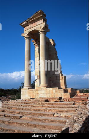 Republic of Cyprus - Temple of Apollo Hylates Stock Photo - Alamy