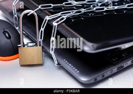 World Day without internet items of computer equipment Stock Photo - Alamy