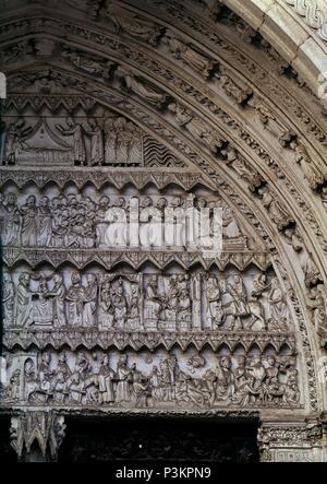 PUERTA DEL RELOJ. Location: CATEDRAL-INTERIOR, TOLEDO, SPAIN Stock ...