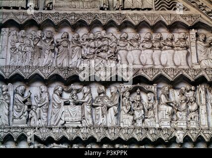 PUERTA DEL RELOJ. Location: CATEDRAL-INTERIOR, TOLEDO, SPAIN Stock ...