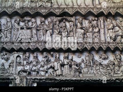 PUERTA DEL RELOJ. Location: CATEDRAL-INTERIOR, TOLEDO, SPAIN Stock ...