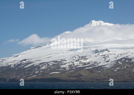 Norwegian volcanic island of Jan Mayen in the North Atlantic Stock ...